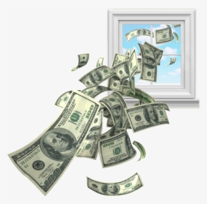 Money Out The Window Clipart Freeuse Download - Money Thrown Out The ...