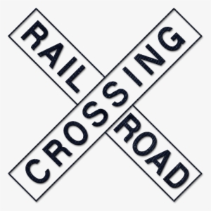 Crossing A Railroad Crossing - Diagram PNG Image | Transparent PNG Free ...