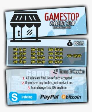 Gamestop Account Shop - Paypal PNG Image | Transparent PNG Free ...