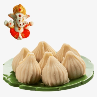 Ghasitaram Mawa Modak White With Free Ganesha Idol - Modak Images With ...