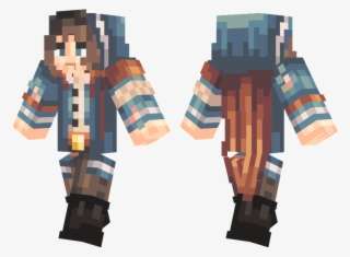 Wanderer - Fantasy Boy Minecraft Skin PNG Image | Transparent PNG Free ...