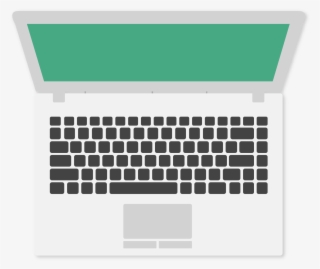 Download Laptop Vector Imagies - Laptop Computer Black And White ...