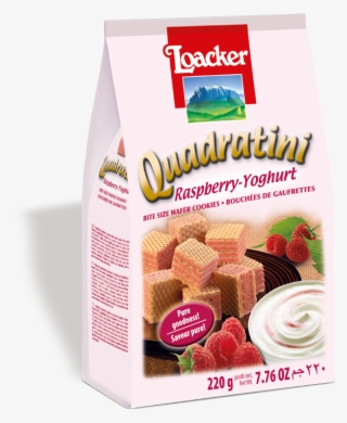 Loacker Quadratini Raspberry Yogurt PNG Image | Transparent PNG Free ...