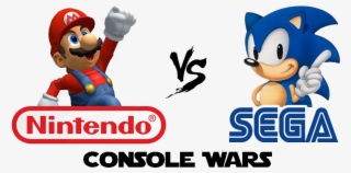 Sega Vs Nintendo, A Guerra Dos Consoles - Nintendo Vs Sega Png PNG ...