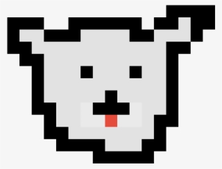 Dog Head - 8 Bit Paper PNG Image | Transparent PNG Free Download on SeekPNG
