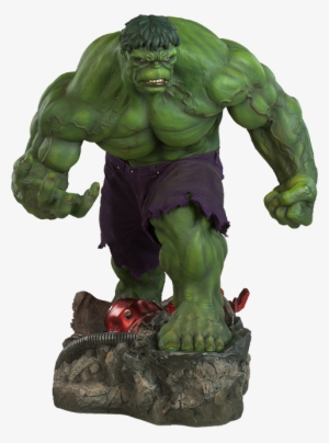 Marvel Premium Format™ Figure The Incredible Hulk - 1 4 Hulk Statue PNG ...