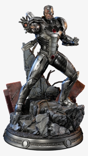 Cyborg Statue - Dc Comics Statues PNG Image | Transparent PNG Free ...