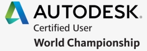 Certiport News - Autodesk Certified User Logo PNG Image | Transparent ...