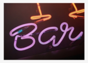 Bar Sign Med1 - Bar Neon Sign Png PNG Image | Transparent PNG Free ...