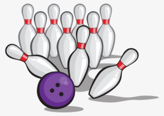 Ten Pin Bowling Clipart Large