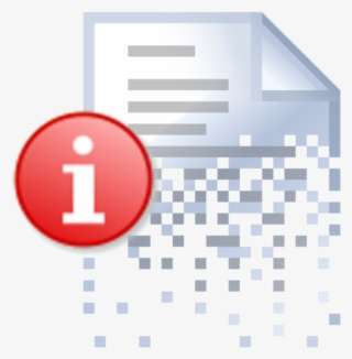 Red Information Icon With Gradient Background - Info Icon Png Red PNG ...