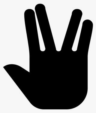 Star Trek Gesture Icon - Star Trek Hand Png PNG Image | Transparent PNG ...