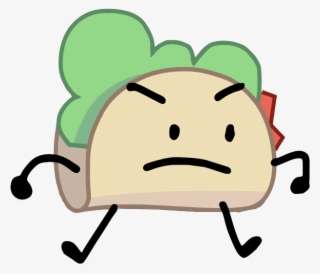 Taco In Bfb 10 - Bfdi Taco Assets PNG Image | Transparent PNG Free ...