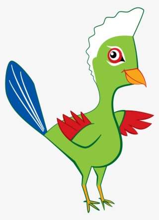 Larry The Knysna Loerie - Clip Art Loerie PNG Image | Transparent PNG ...