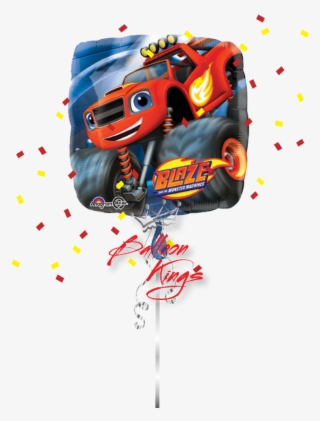 Blaze - 3rd Birthday Balloons Of Blaze PNG Image | Transparent PNG Free ...