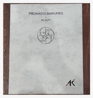 Fibonacci Simplified By Ak Dutt - Paper PNG Image | Transparent PNG ...