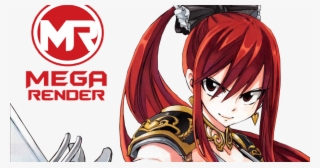Erza Sticker - Erza Scarlet PNG Image | Transparent PNG Free Download ...