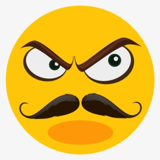 Pictures, Free - Mustache Emoji PNG Image | Transparent PNG Free ...
