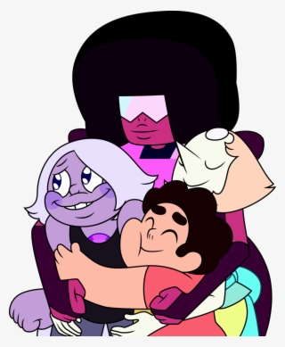 Pearl And Amethyst Hug - Cartoon PNG Image | Transparent PNG Free ...
