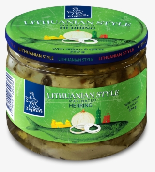 Lithuanian Style Marinated Herring Fillet Pieces With - Paste PNG Image ...