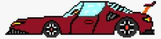 Pixel Car Smoke - Car Top View Pixel Art PNG Image | Transparent PNG ...