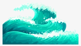 Blue Water Clipart Water Tide - Transparent Background Clipart Waves ...