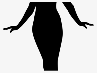 Female Silhouette - Plus Size Model Silhouette PNG Image | Transparent ...