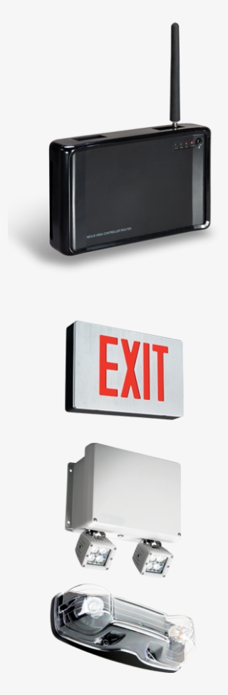 Emergency Lighting Exit Sign And Battery Unit Monitoring - Exit Sign ...
