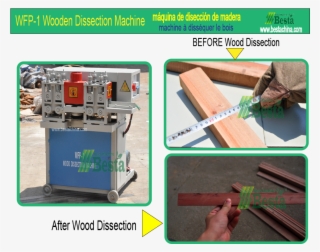 Wfp-1 Wood Dissection Machine, Wooden Toothpick Machine - Plywood PNG ...