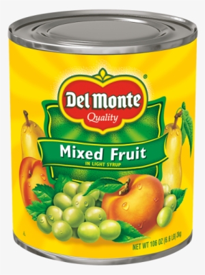 Del Monte® Mixed Fruit In Light Syrup - Monte Fruit Cocktail PNG Image ...