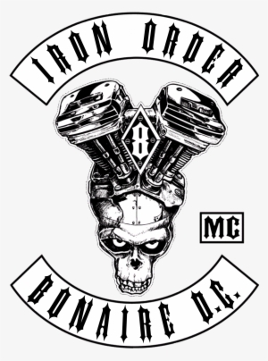 Png Free Biker Drawing Motorcycle Club - Iron Order Mc PNG Image ...