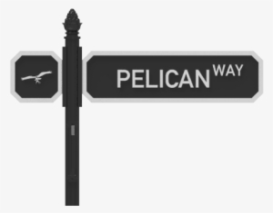 Cast Series Yardarm Mount Beveled Corner Street Sign - Street Sign PNG ...