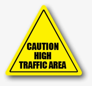 Yellow Caution Adhesive Floor Safety Signs - Sign PNG Image ...