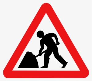 Blank Traffic Road Sign - Landslide Prone Area Sign PNG Image ...