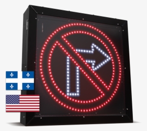 Blank Out Signs - Led No Right Turn Sign PNG Image | Transparent PNG ...