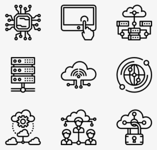 Cloud Technology - Travel Icon Transparent Background PNG Image ...