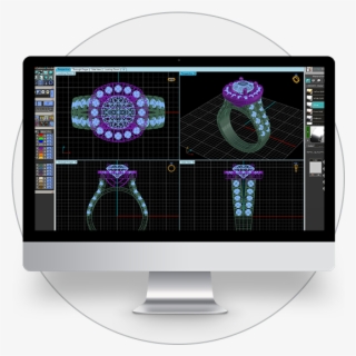 Jewellery Cad Design Using Gemvision Matrix - Led-backlit Lcd Display ...