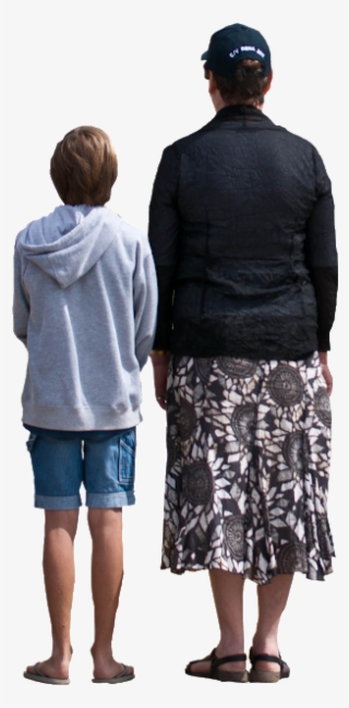 Photoshop People Sitting Back - Standing PNG Image | Transparent PNG ...