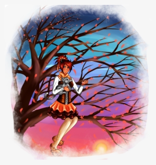 Sakura Tree Comission - Circle PNG Image | Transparent PNG Free ...