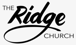 Ridge Logo Black 2 - Calligraphy PNG Image | Transparent PNG Free ...