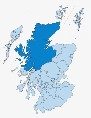 List Of Category A Listed Buildings In Highland - Outline Map Of ...