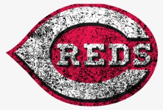 Cincinnati Reds 2007-pres Wordmark Logo Distressed - Oval PNG Image ...