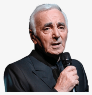 Charles Aznavour Singing - Charles Aznavour Png PNG Image | Transparent ...