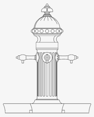 Fire Hydrant - Line Art PNG Image | Transparent PNG Free Download on ...
