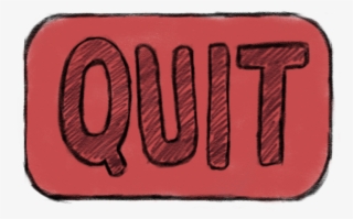 Quitbutton - Quit Button PNG Image | Transparent PNG Free Download on ...