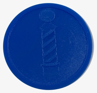 Barber Pole Blue Token - Circle PNG Image | Transparent PNG Free ...