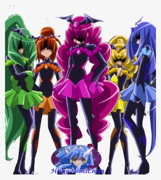 The Glitter Force Dark Transformation Force Pictures, - Smile Pretty ...