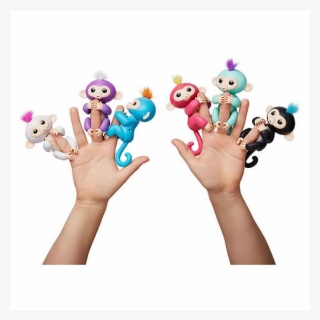 New Finger Cute Toy Baby Monkey Electronic Interactive - Fingerlings ...