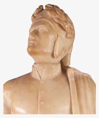 Alabaster Model Of Classical Roman Figure In Cloak - Bust PNG Image ...