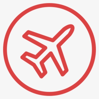 Previous Image - Plane Red Symbol PNG Image | Transparent PNG Free ...